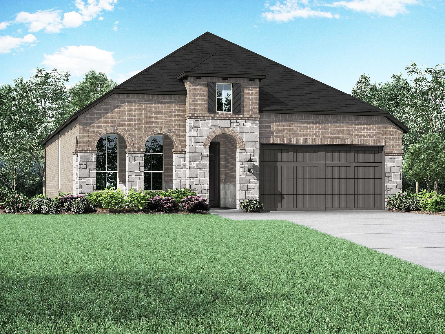 Plan Amberley Plan, Parkside On The River: 50ft. lots, Georgetown, TX ...