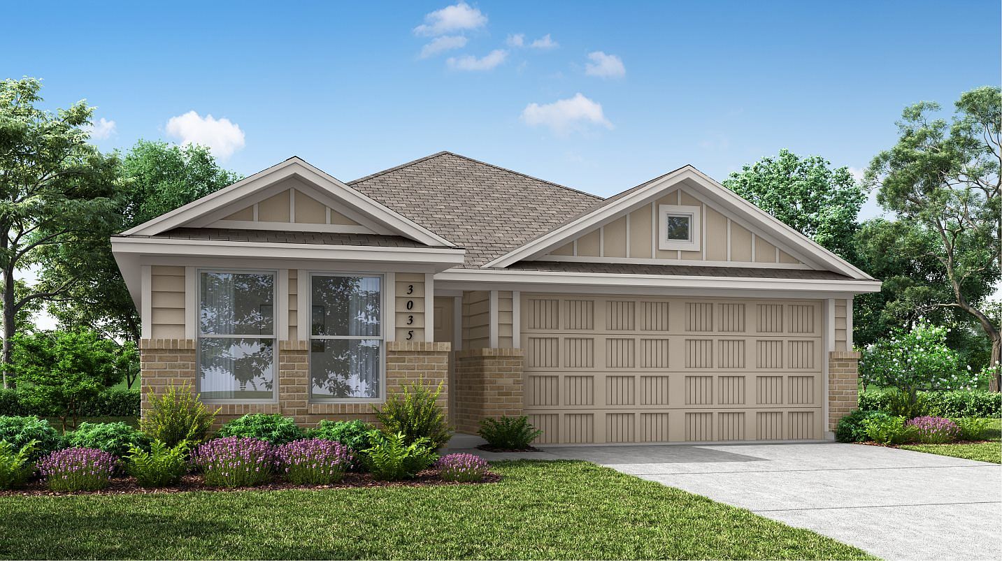Ashton II Plan, Foree Ranch : Watermill Collection, Providence Village ...
