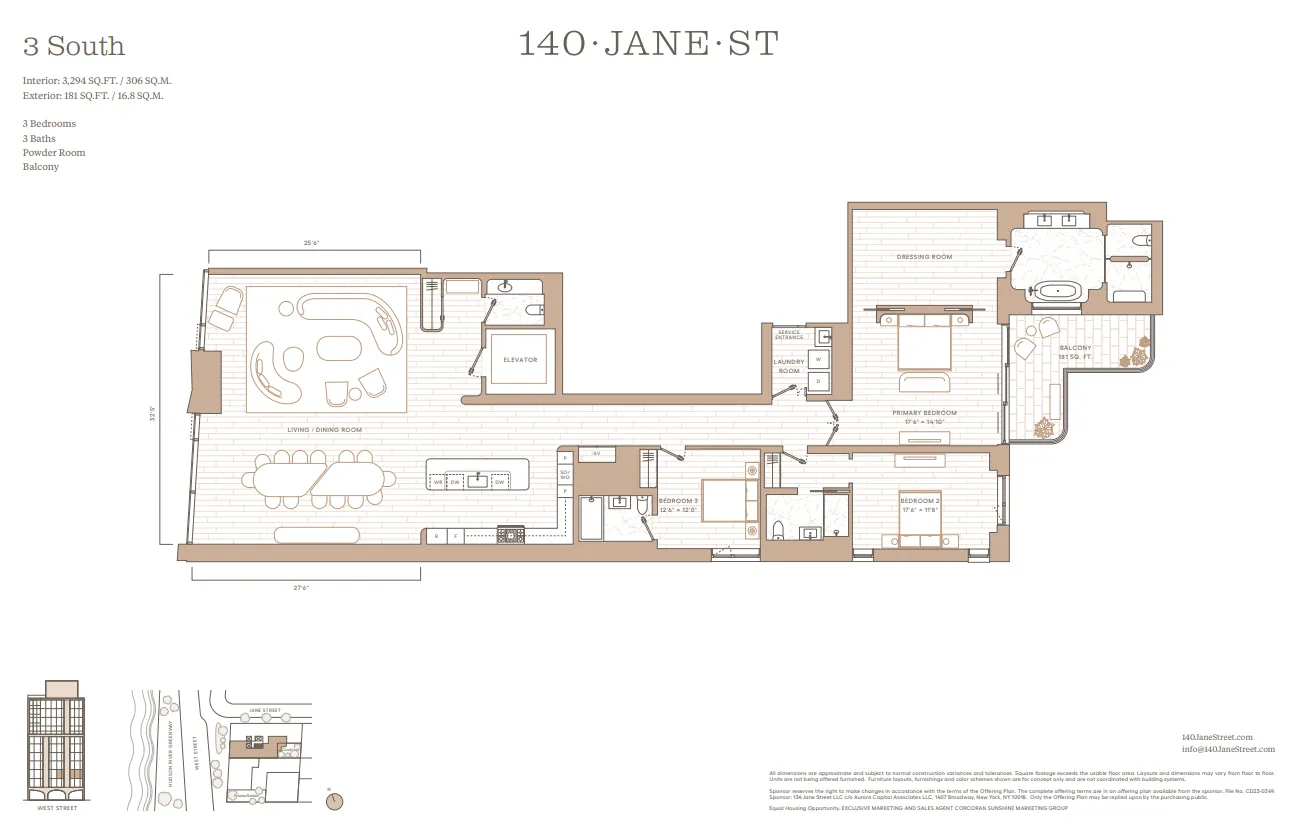 140 Jane Street #3S in West Village, Manhattan | StreetEasy