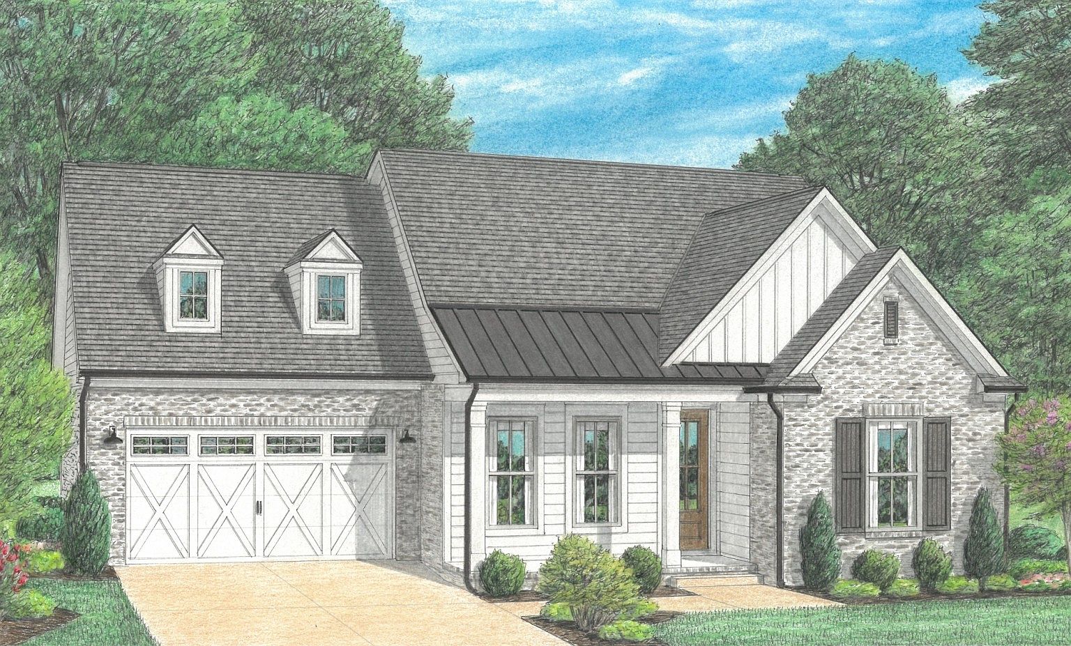 Elizabeth Plan, The Meadows at Clara's Ridge, Collierville, TN 38017 ...