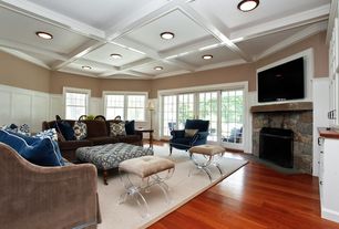 Modern Living Room with Box ceiling by Houlihan Lawrence | Zillow Digs