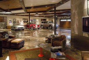 Eclectic Garage with Columns & Exposed beam | Zillow Digs | Zillow