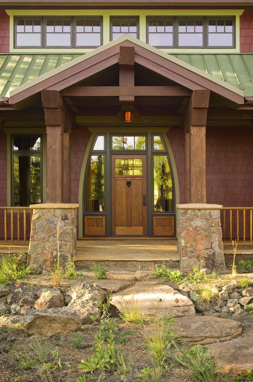 Entry door styles, Craftsman exterior, Craftsman style front doors