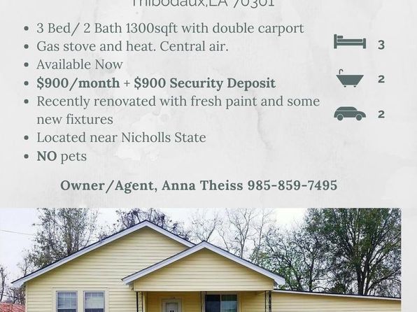 Houses For Rent in Louisiana - 2,596 Homes | Zillow